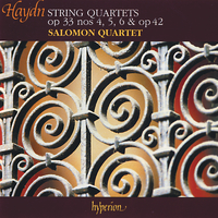 Haydn: String Quartets, Op. 33 Nos. 4-6 & Op. 42 (On Period Instruments)／Salomon Quartet｜音楽 ...