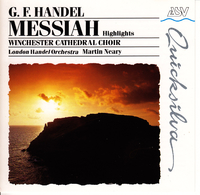 Handel: Messiah Highlights／Winchester Cathedral Choir, London Handel ...