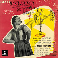 Bizet: Carmen／Solange Michel, Raoul Jobin, Martha Angelici, Michel Dens ...