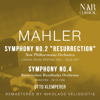 MAHLER: SYMPHONY No. 2 "RESURRECTION", SYMPHONY No. 4／Otto Klemperer, New Philharmonia Orchestra ...
