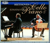 Sonatas for Cello and Piano／Noras, Arto (Cello) and Rigutto, Bruno ...
