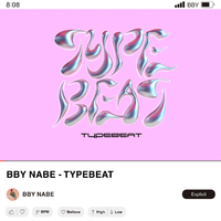 TYPE BEAT／BBY NABE｜音楽ダウンロード・音楽配信サイト mora ～“WALKMAN”公式ミュージックストア～