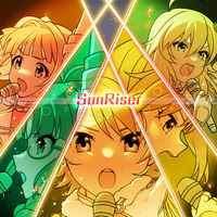 SunRiser／双海亜美 (CV.下田麻美) & 秋月律子 (CV.若林直美) & 星井美希 (CV.長谷川明子) & 高槻やよい (CV ...